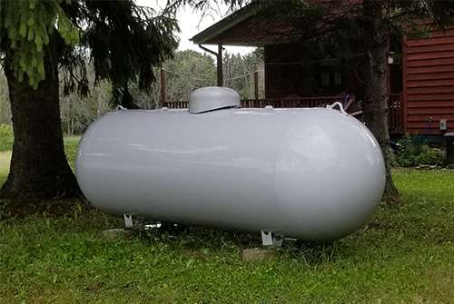 Correct Placement of Propane Tank - THI The Home Inspector LLC