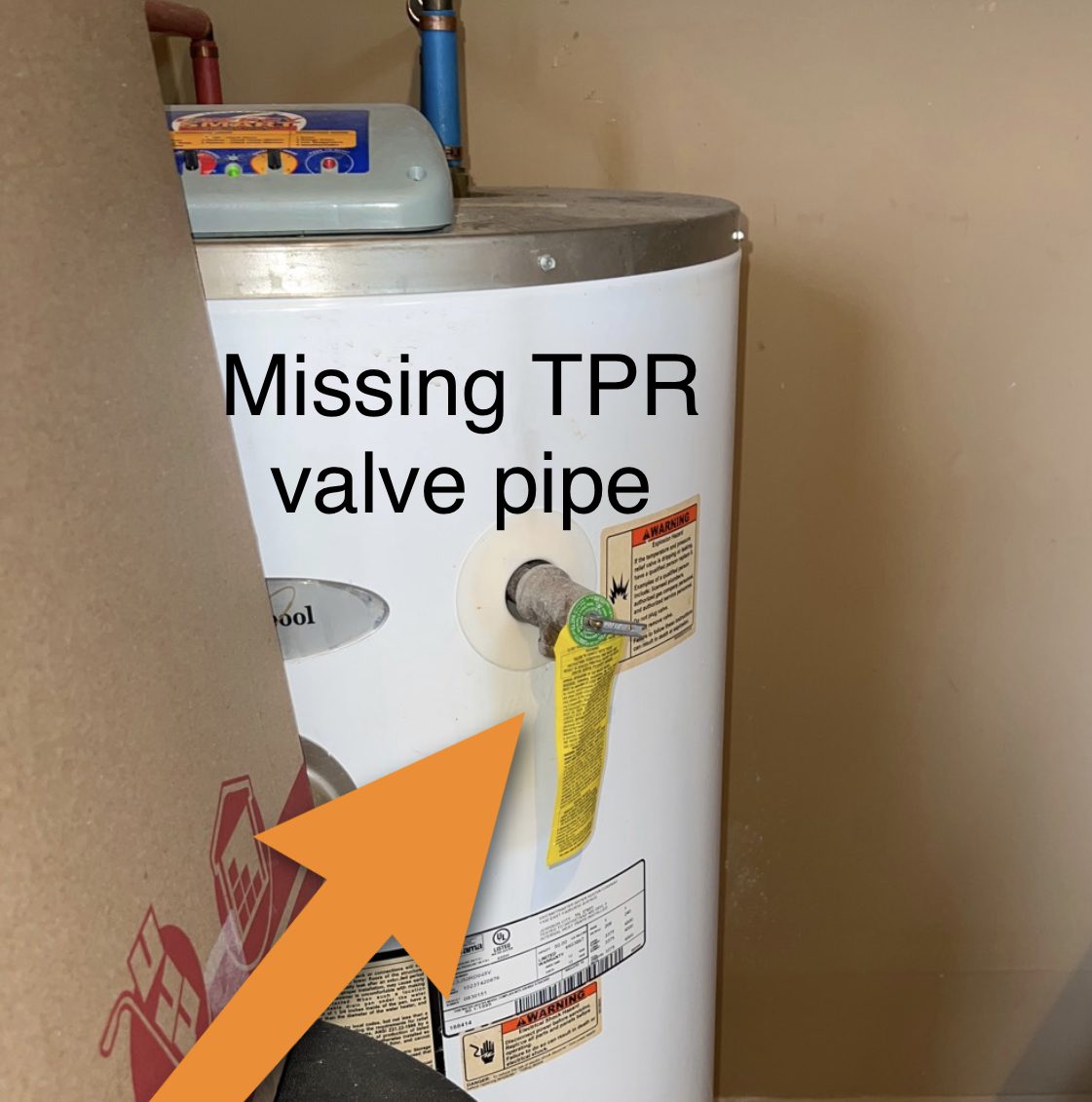 What is a TPR Valve and common problems associated with it? - THI The Home Inspector LLC